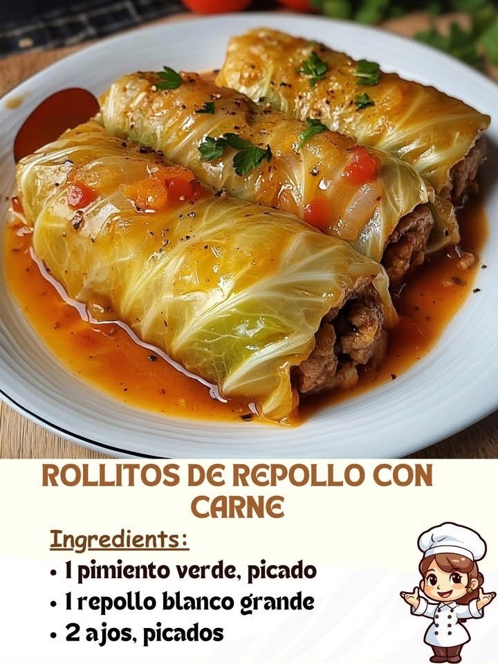 Cómo Hacer Rollitos de Repollo con Carne: Una Receta Casera Deliciosa ...